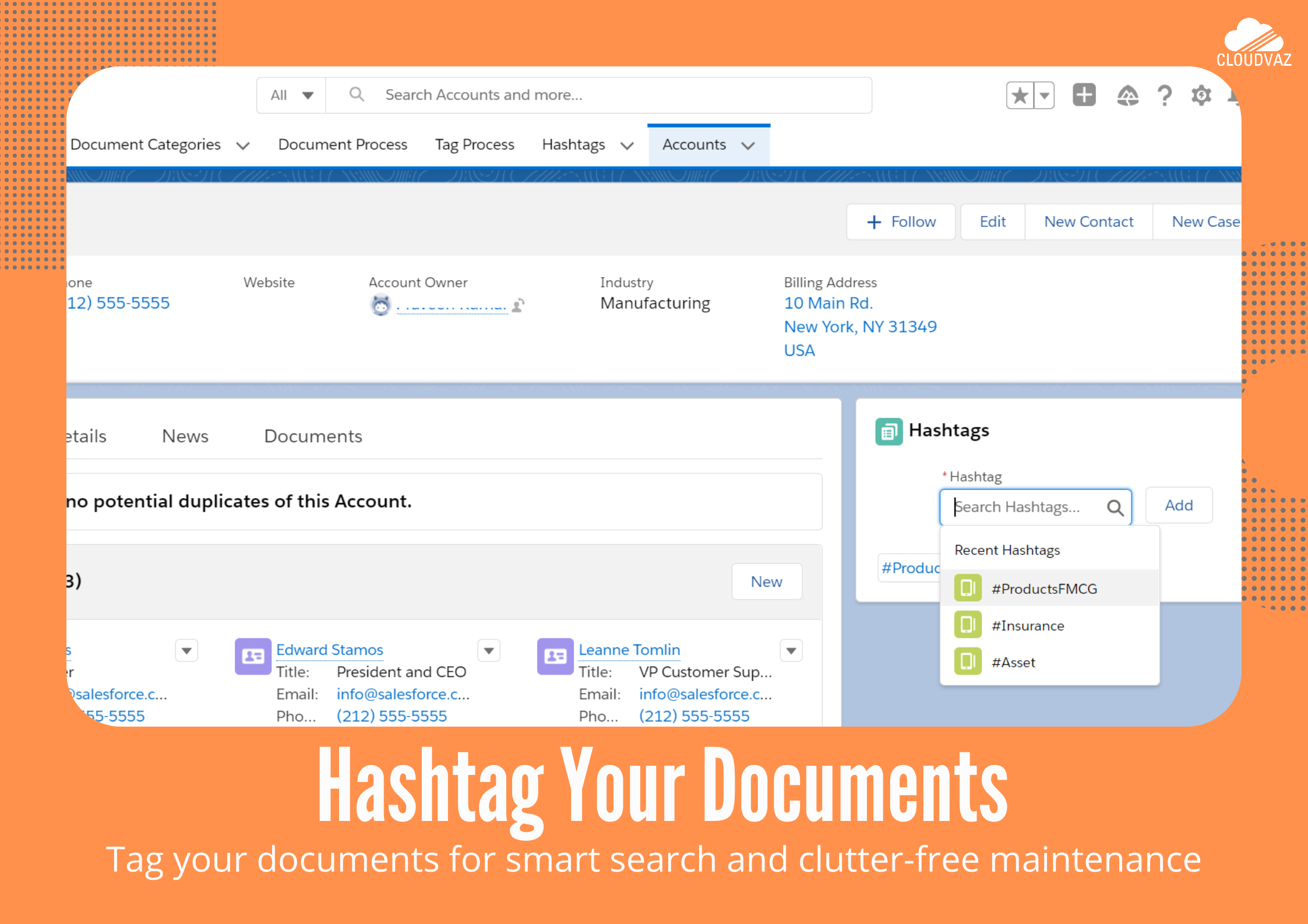 hashtag your documents