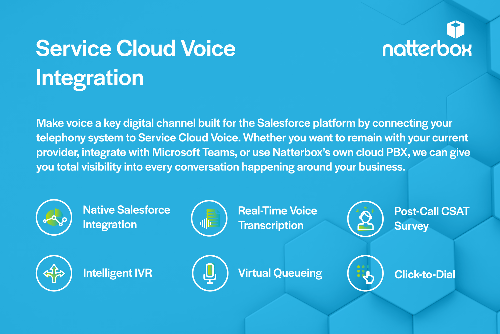 natterbox the telephony partner of choice for service cloud voice