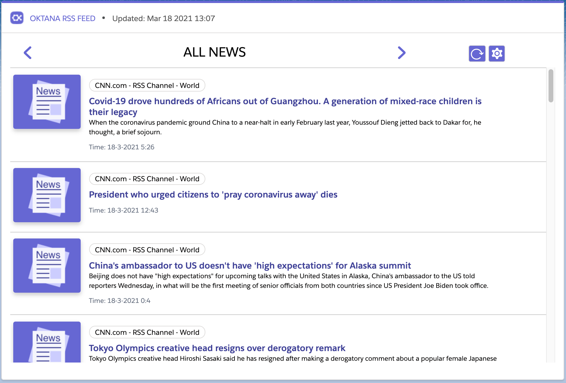 adjust the layout for better readability