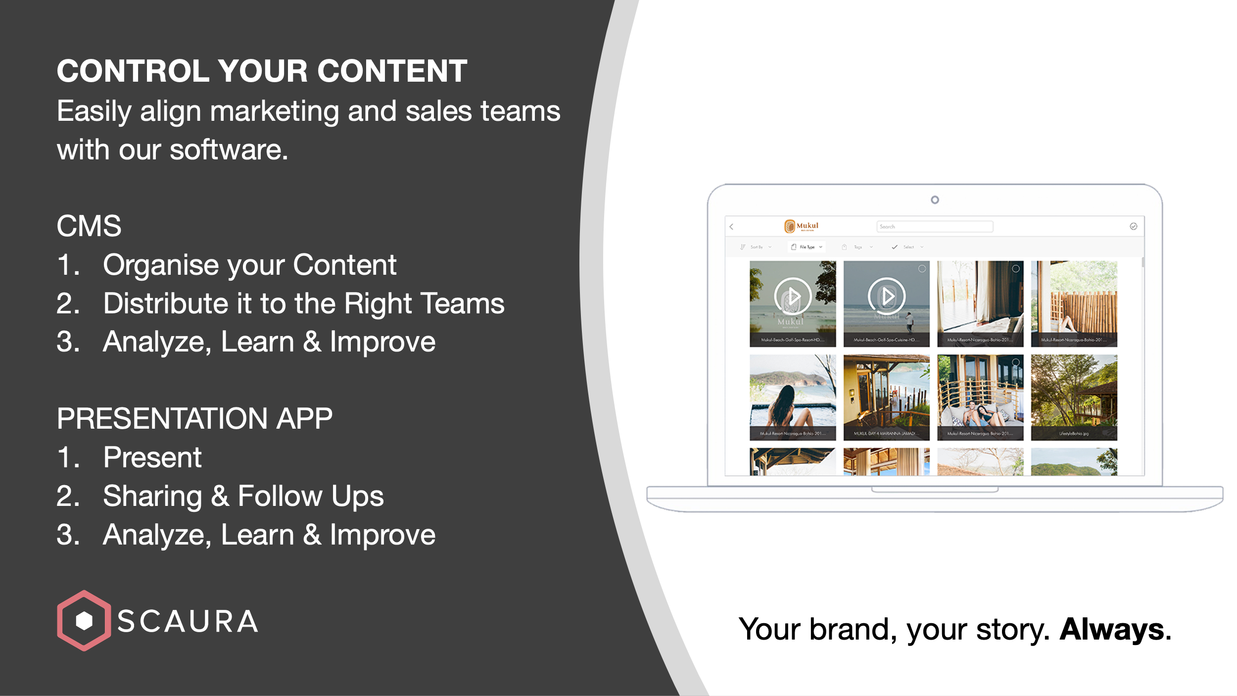 control your content ii scaura sales enablement