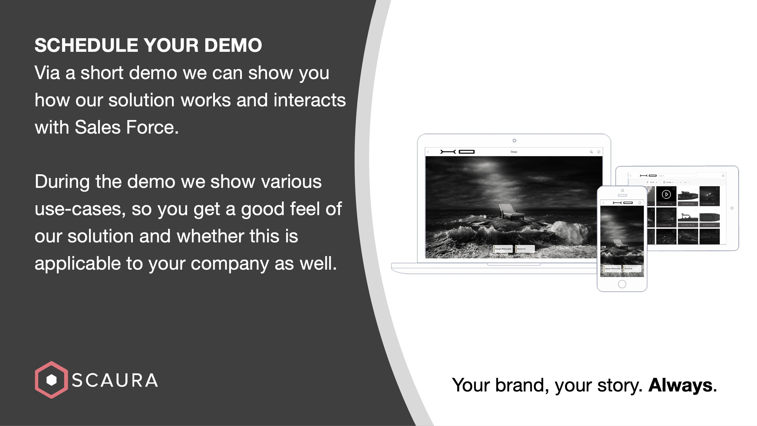 schedule your demo scaura sales enablement