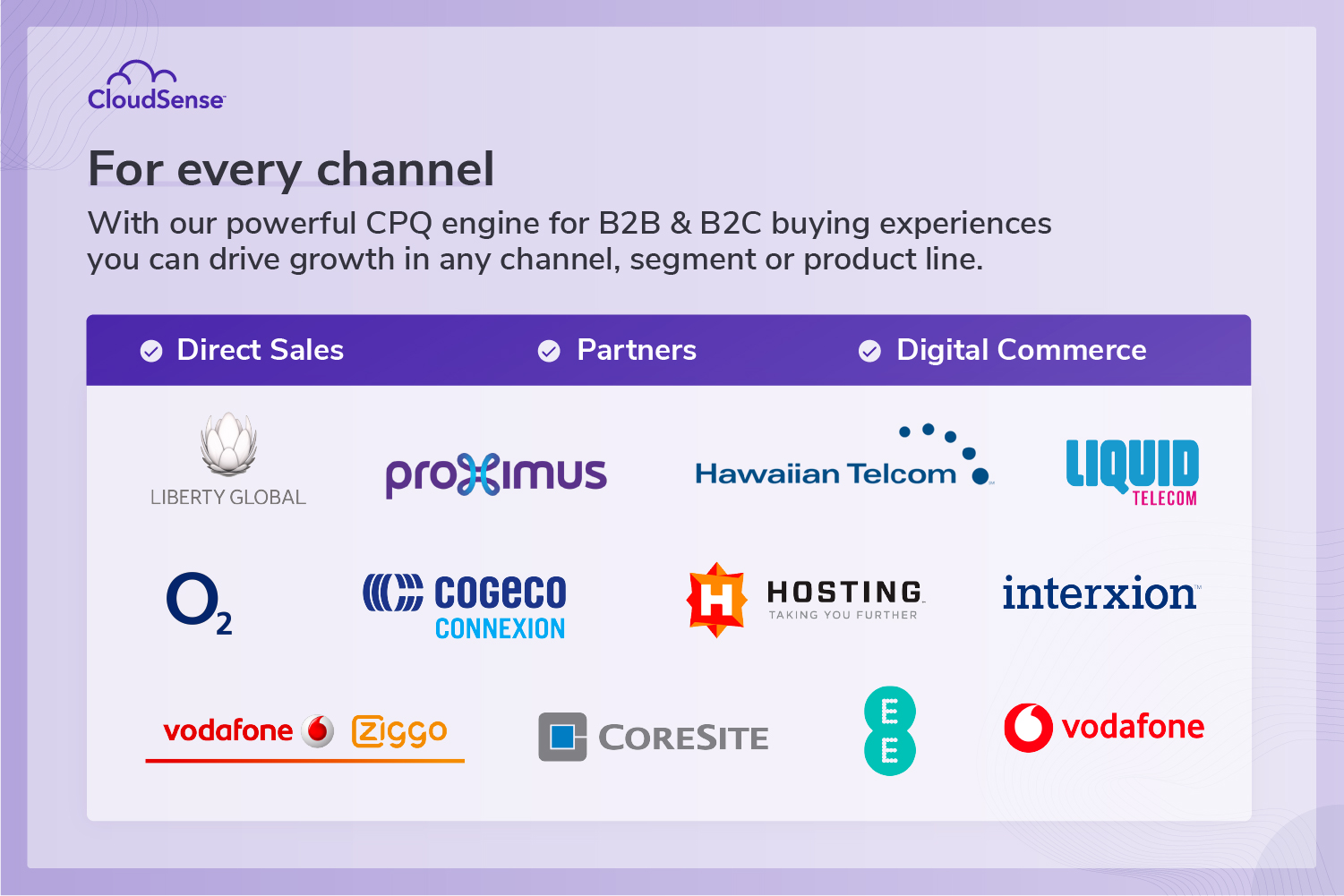 csps trust cloudsense to reinvent the way they launch sell and fulfil