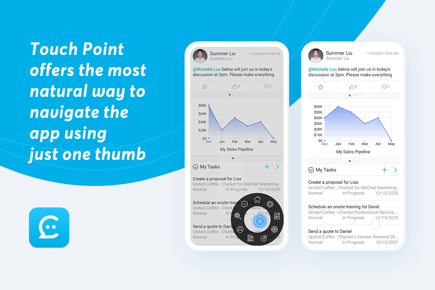 charket mobile engage customers on the go