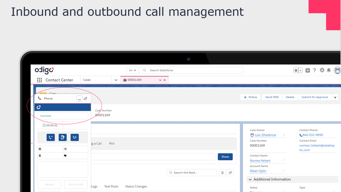 inbound and outbound call management