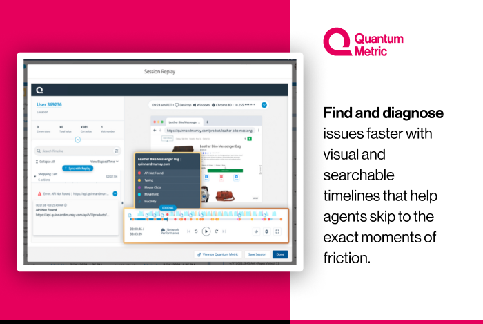 associate sessions to a case for further investigation or audit