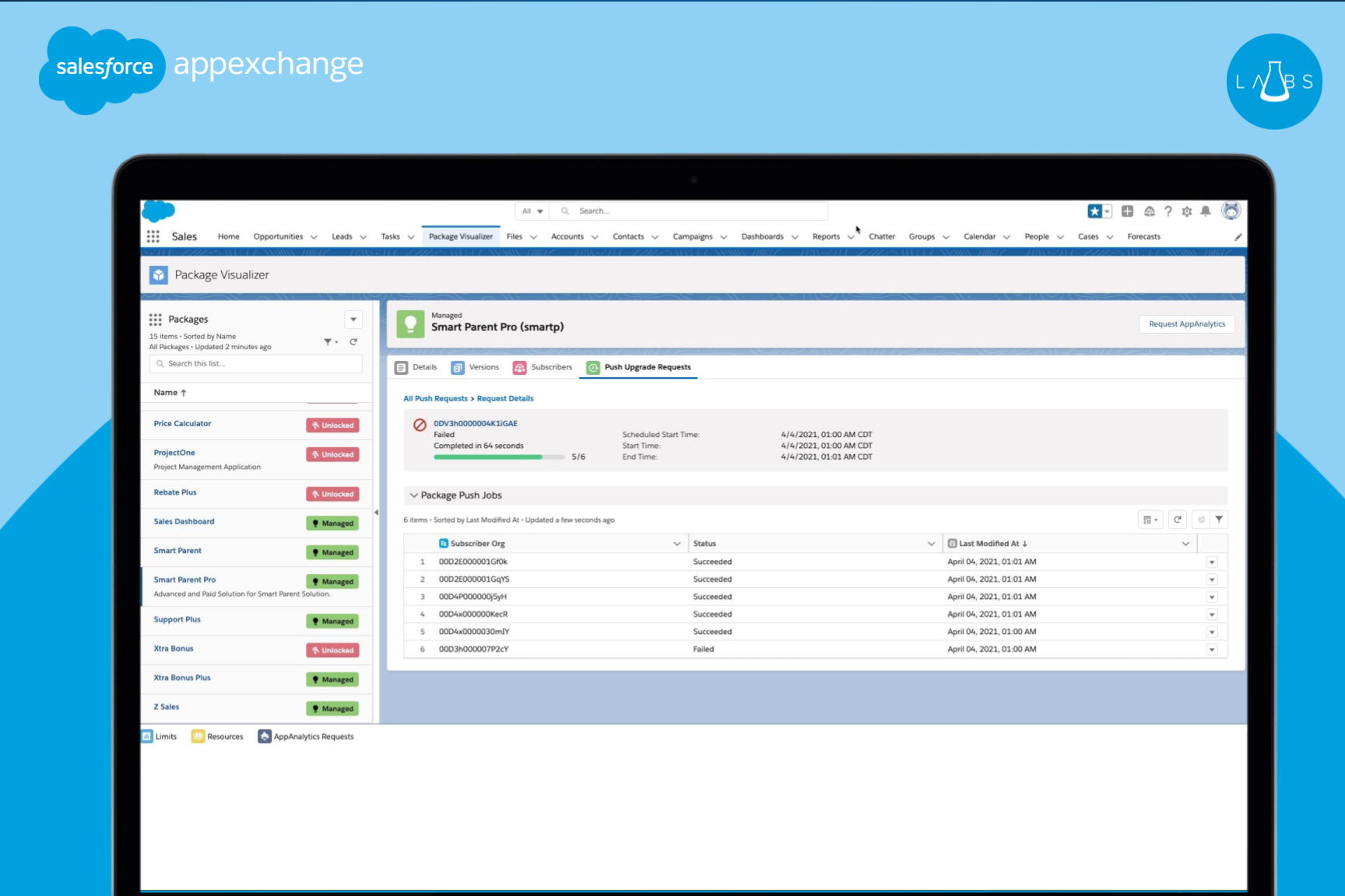 package push upgrade
