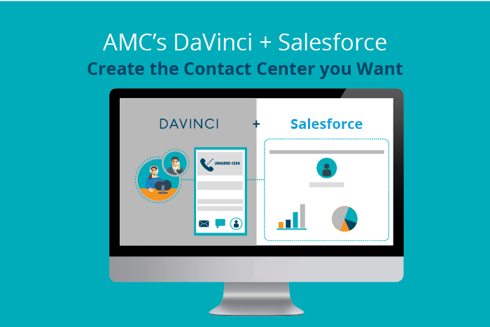 invent your ideal contact center with amc s davinci salesforce
