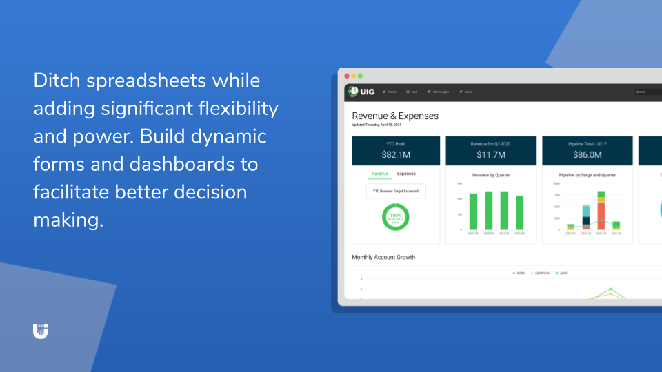 ditch the sheet increase flexibility dynamic forms and dashboards ...