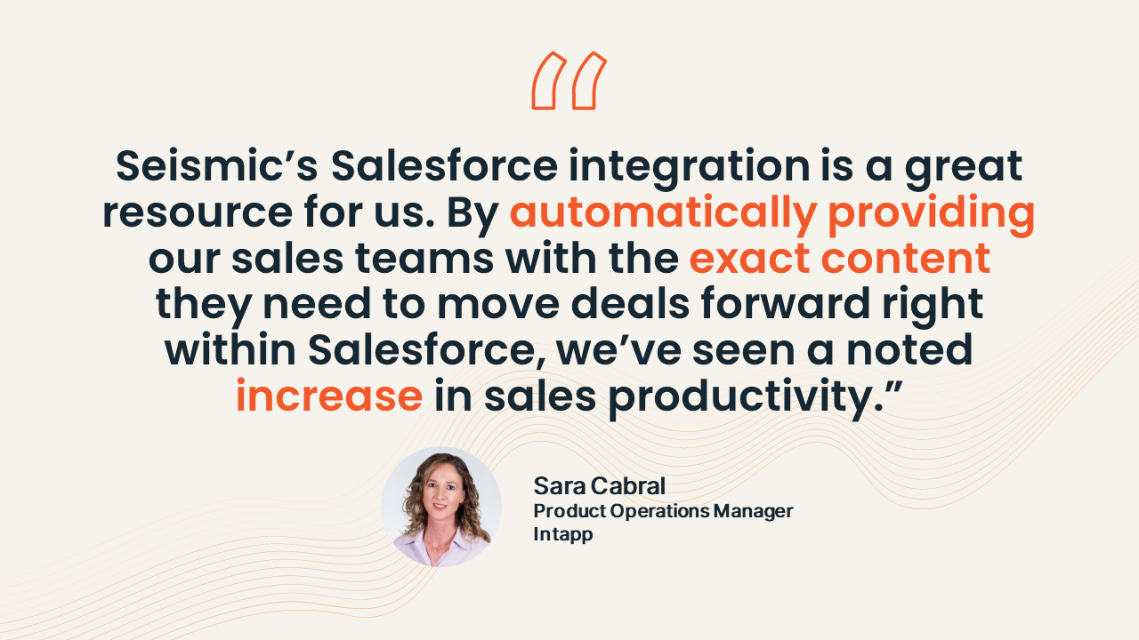intapp increases productivity with seismic
