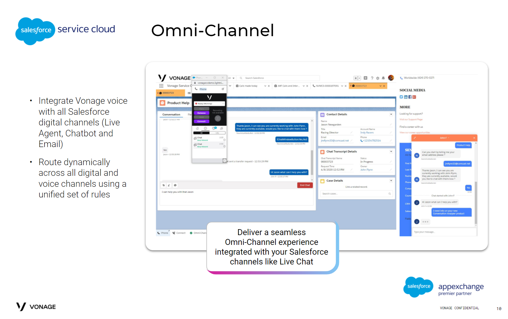 additional salesforce centric solutions to deliver great customer ...