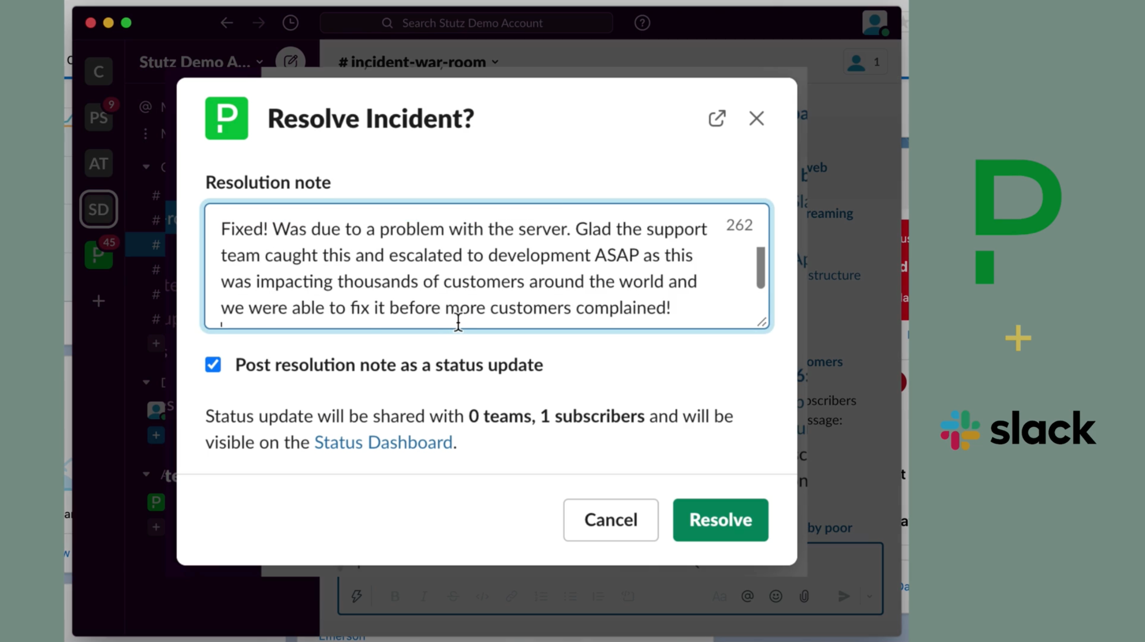 post notices with context across the organization within the app or via ...
