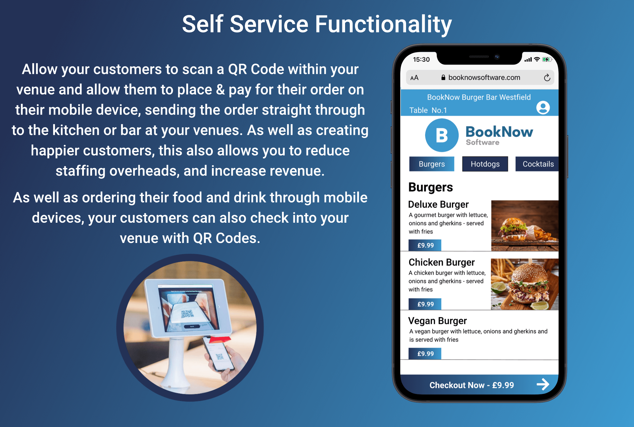 self service functionality