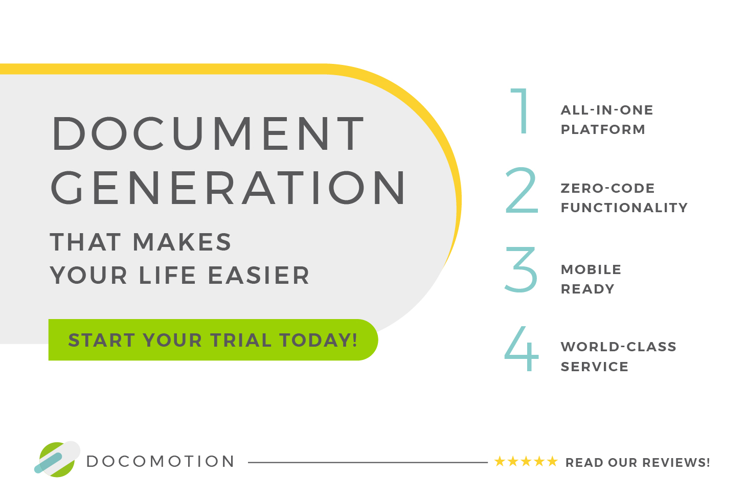 docomotion document generation automation for salesforce