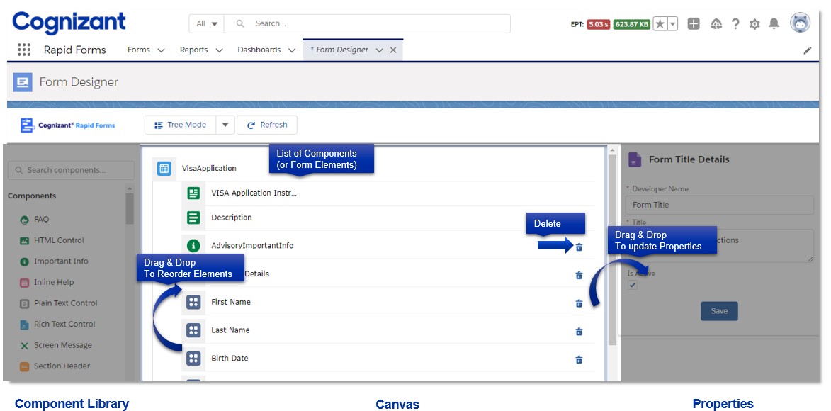 Cognizant Rapid Forms