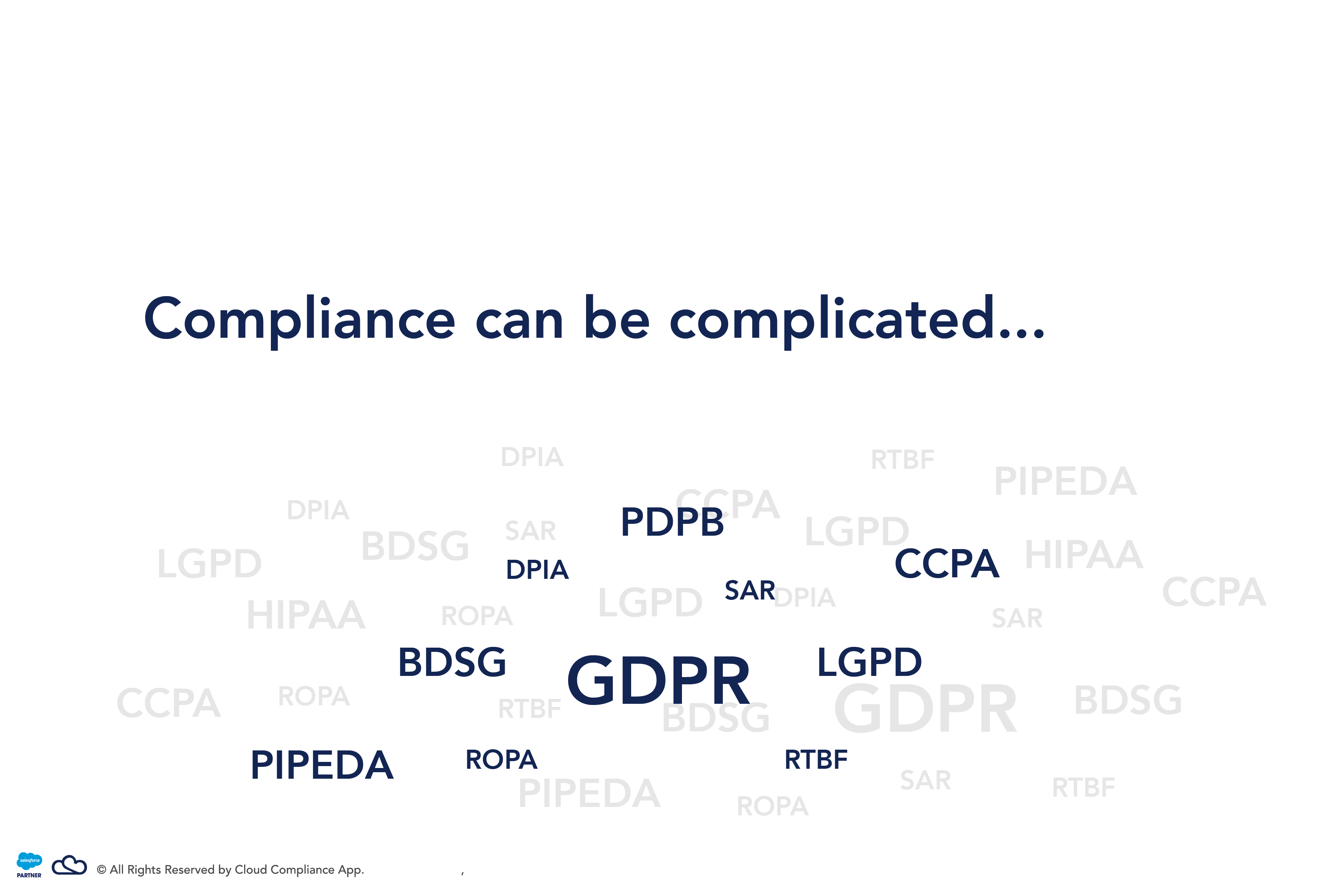 compliance can be complicated