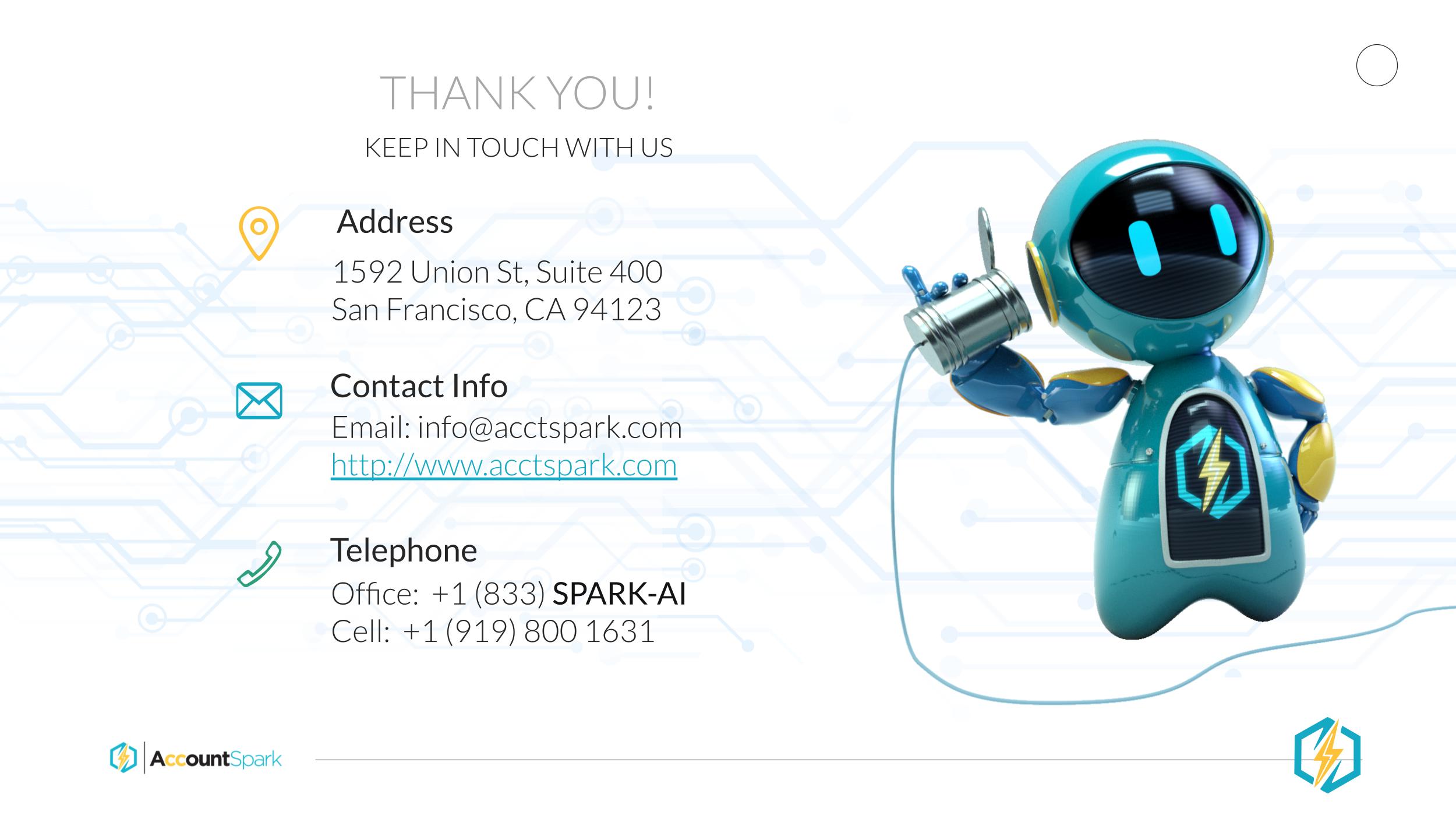 get in touch with us