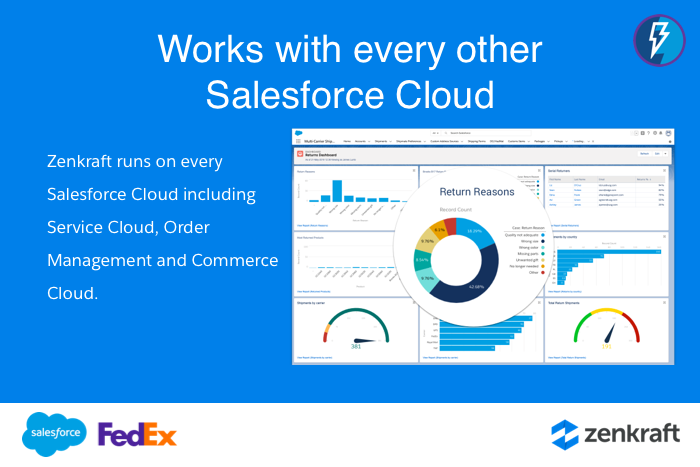 fedex integration supports service commerce and order management