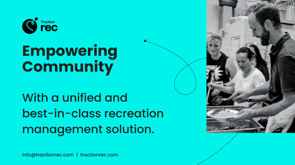 traction rec is the industry leading crm for community centers