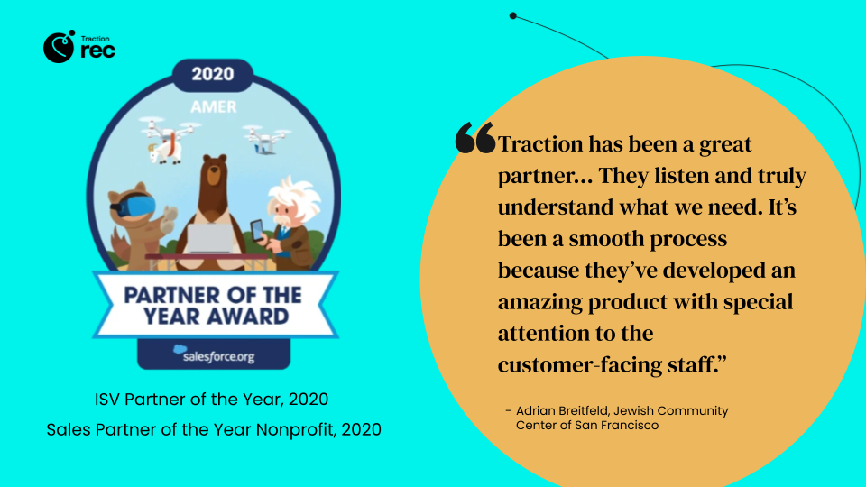 award winner recognized by salesforce org