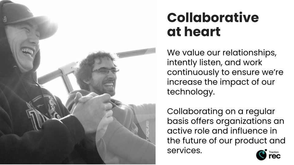 we value collaboration