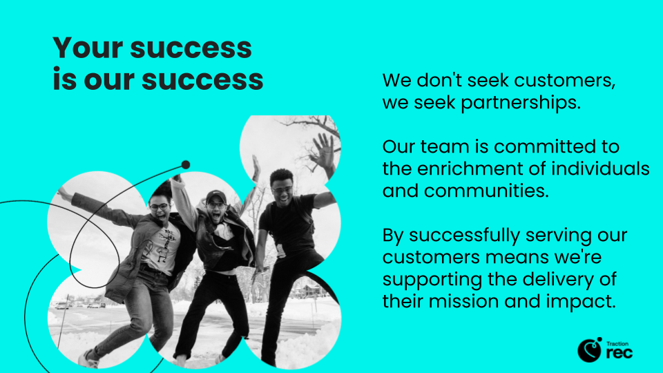 we value partnership