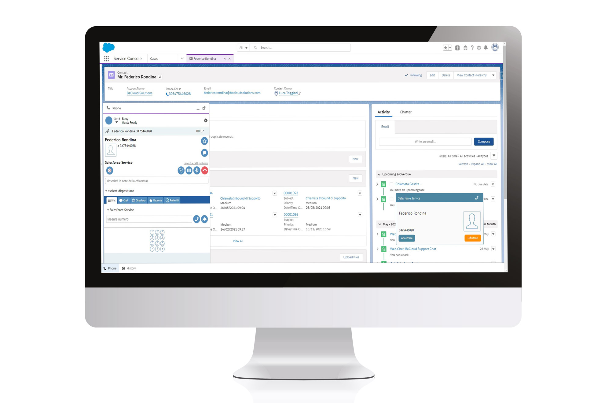 cti salesforce integration