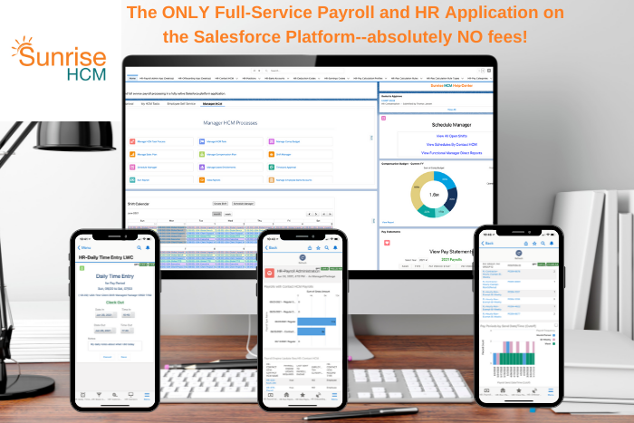 the payroll and hr application for the salesforce platform