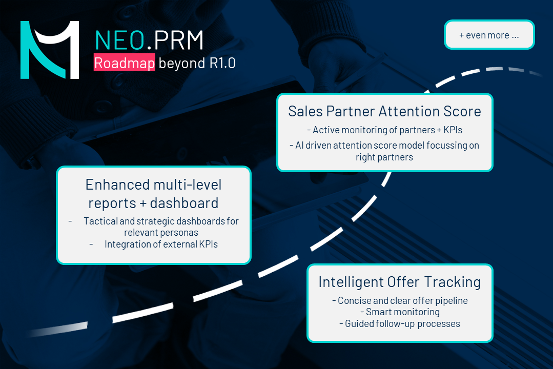 neo prm feature roadmap new features are allready under development