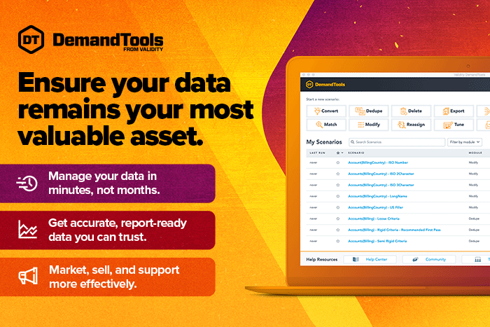 demandtools ensure your data remains your most valuable asset