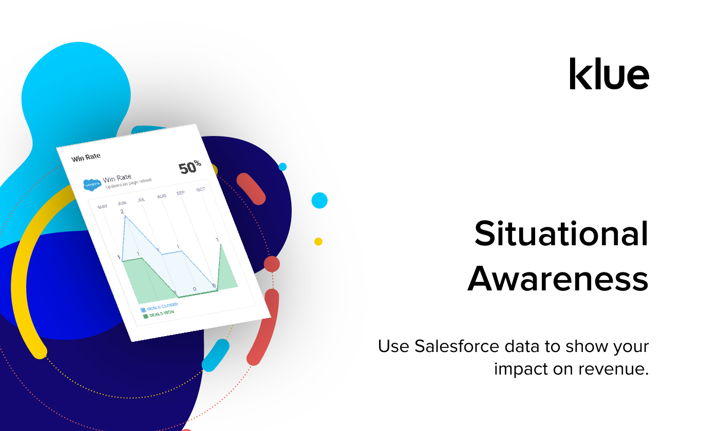 use salesforce data to show your impact on revenue