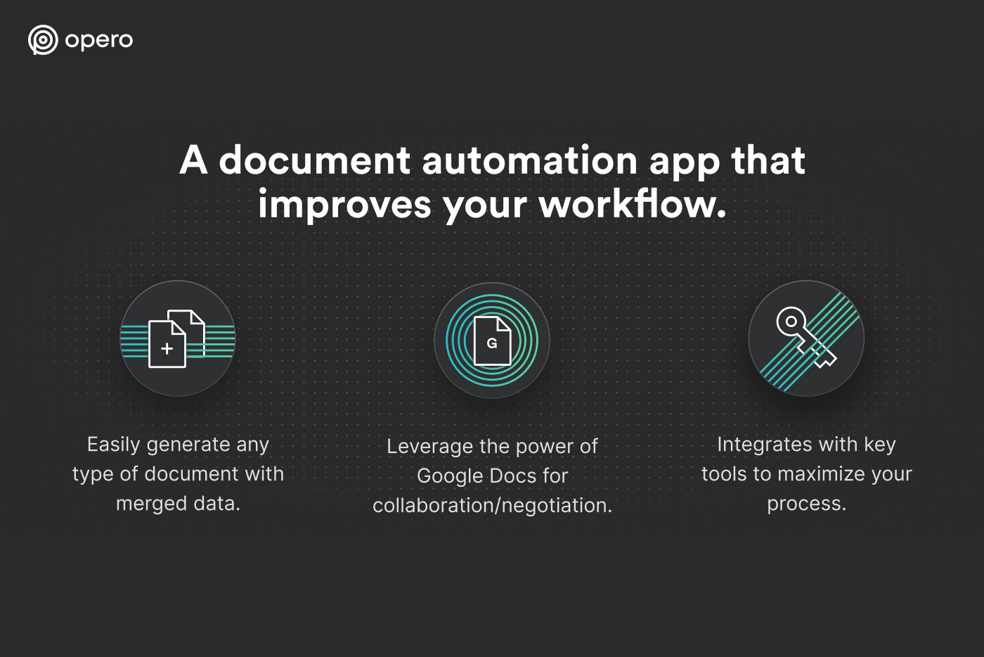 opero documents basic configuration video
