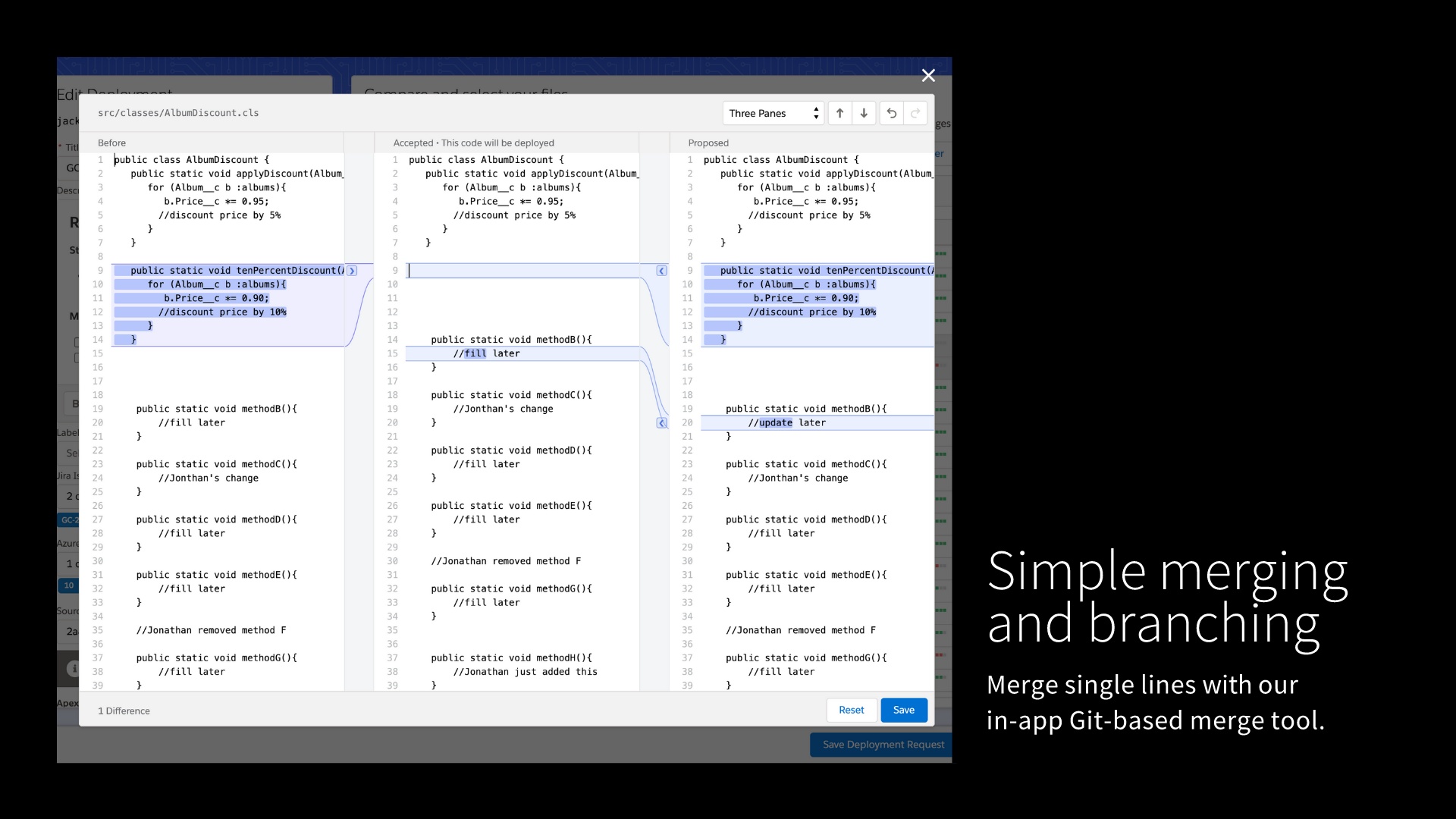 blue canvas provides an intuitive branching model that admins and devs ...