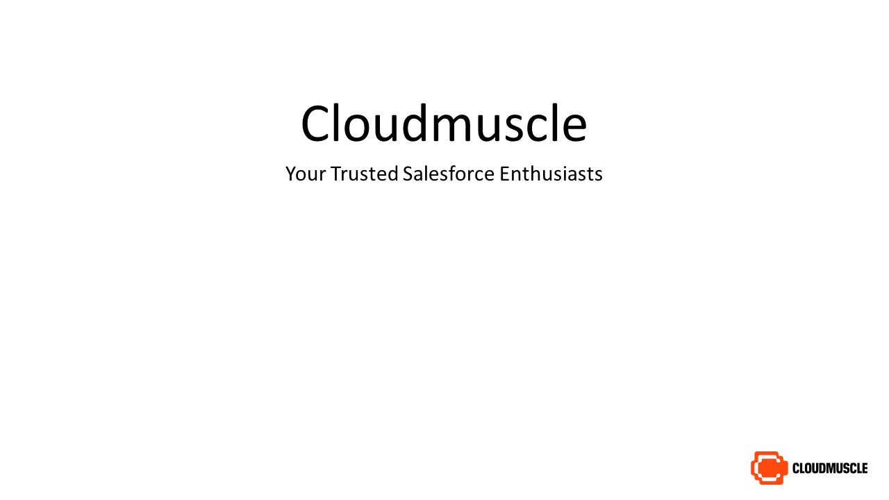 your trusted salesforce enthusiasts