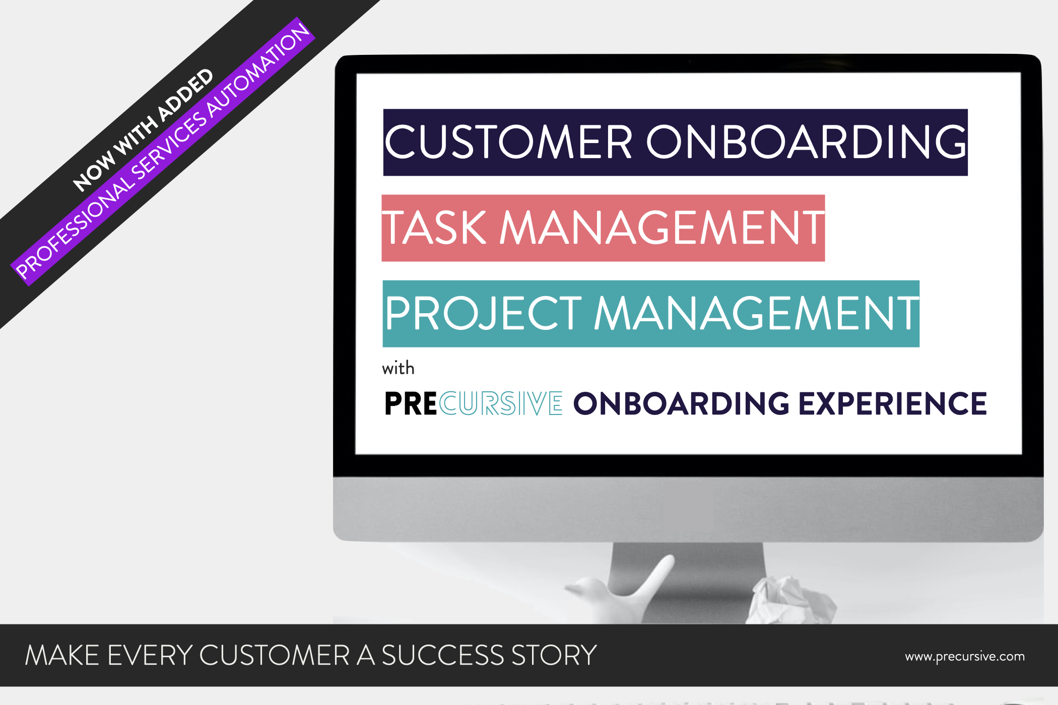customer onboarding experience on salesforce with precursive