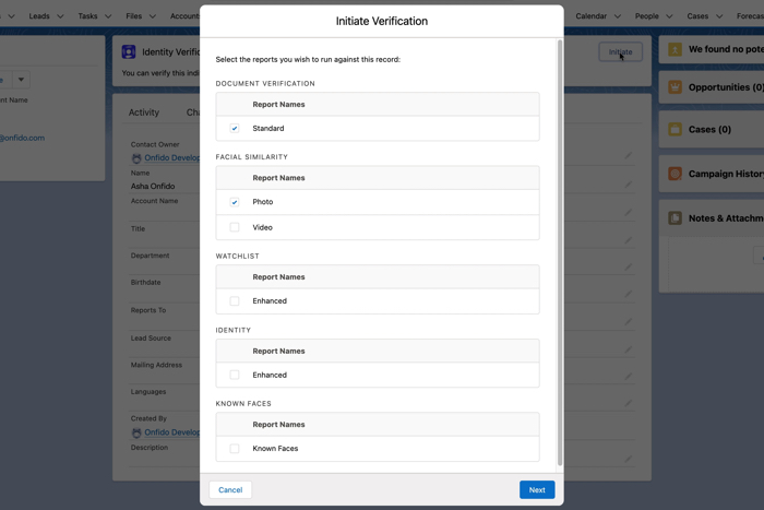 customize the checks you d like to run from multiple document id ...