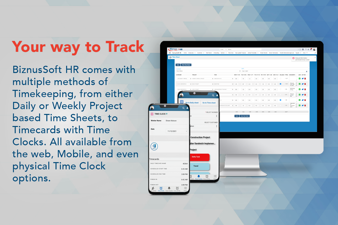 BiznusSoft HR - Time & Attendance, Workforce, Recruitment, Performance ...