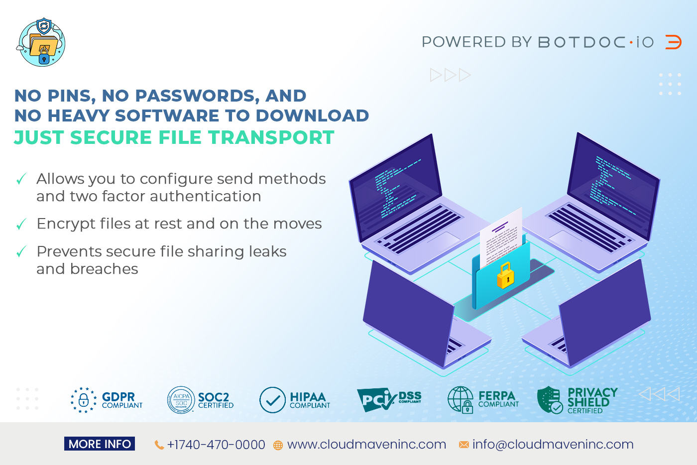 no pins no passwords and no heavy software to download