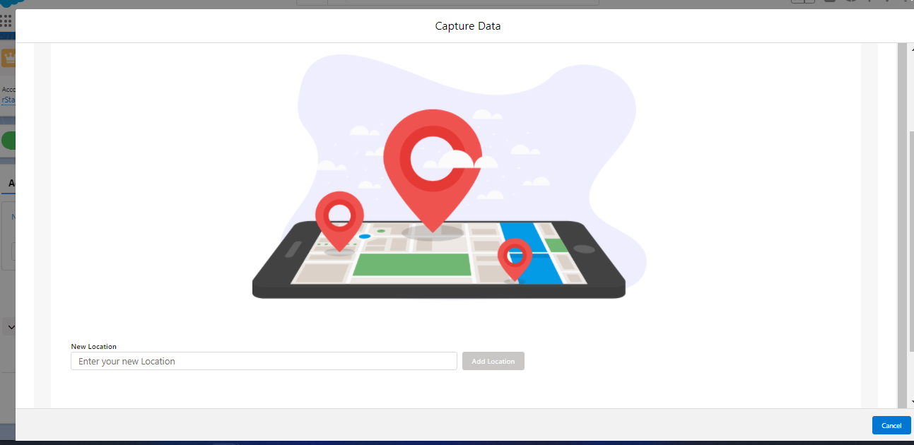 log data from any location tie it to customer narratives