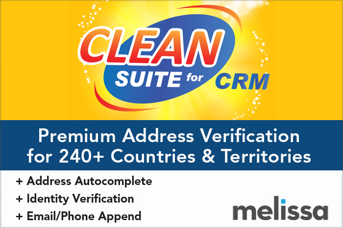 melissa s clean suite premium address verification