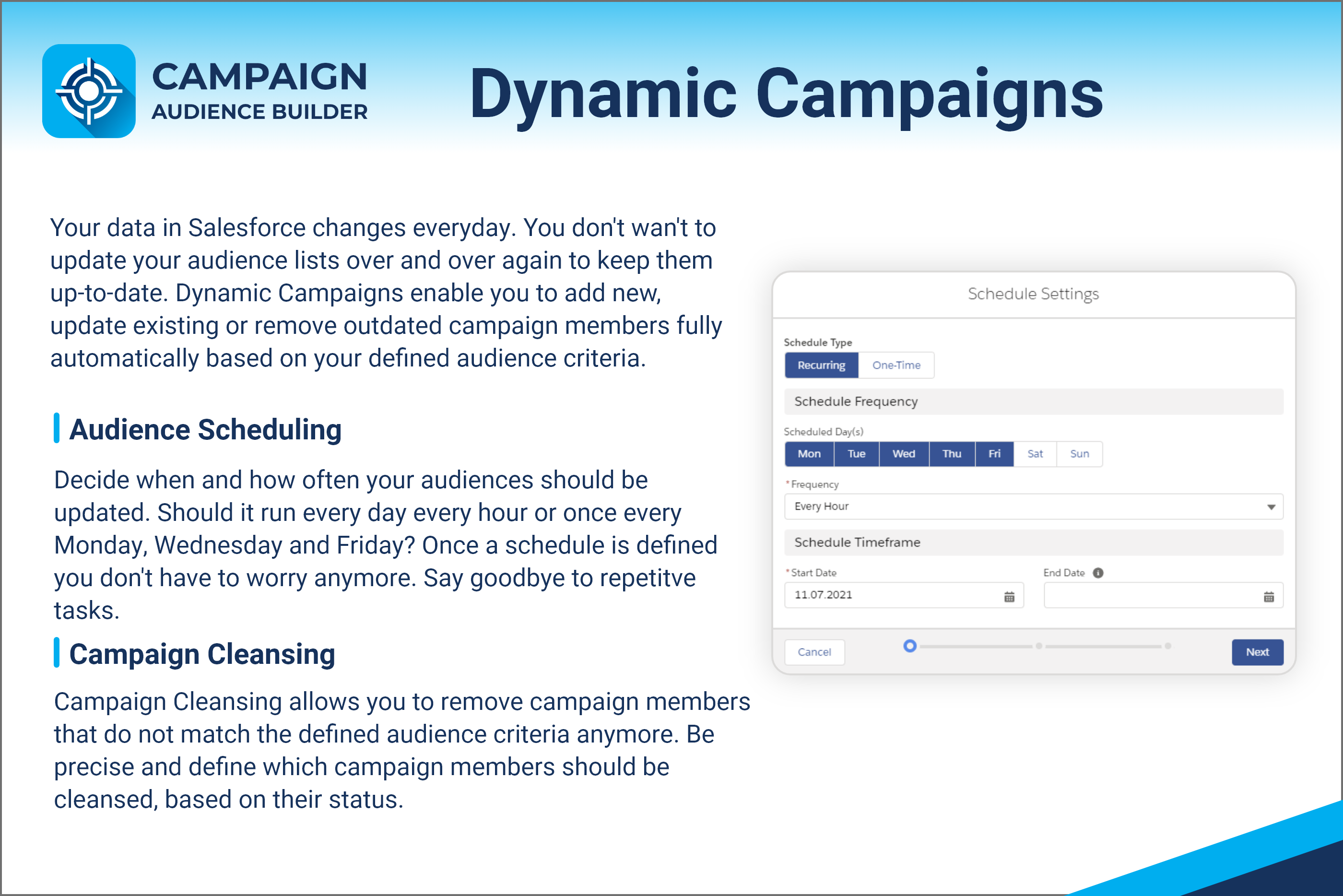 Campaign Audience Builder - Advanced Salesforce Segmentation