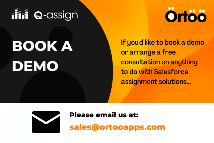 next slide the most advanced assignment app on the appexchange