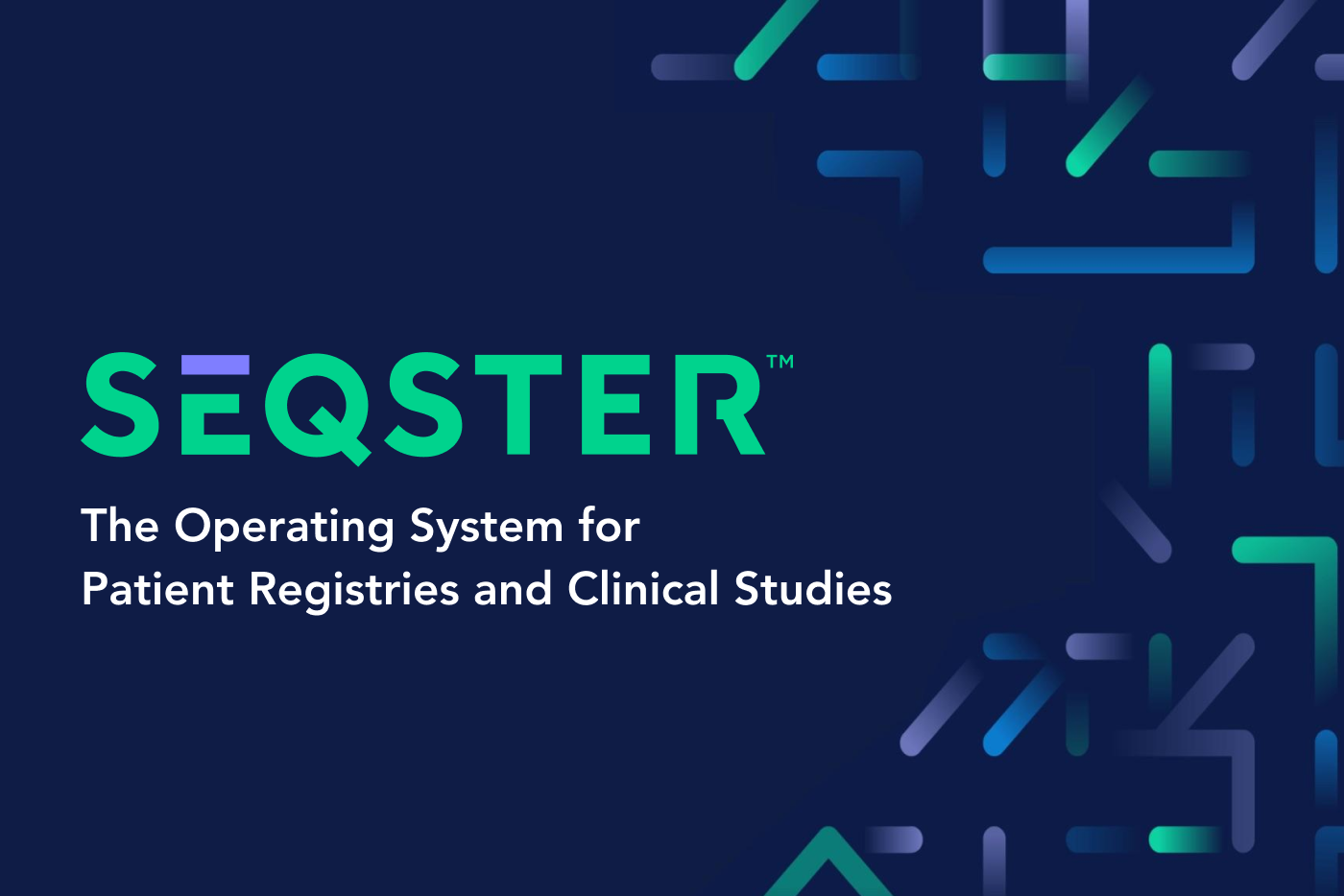 Seqster - The Operating System for Patient Registries and Clinical Studies