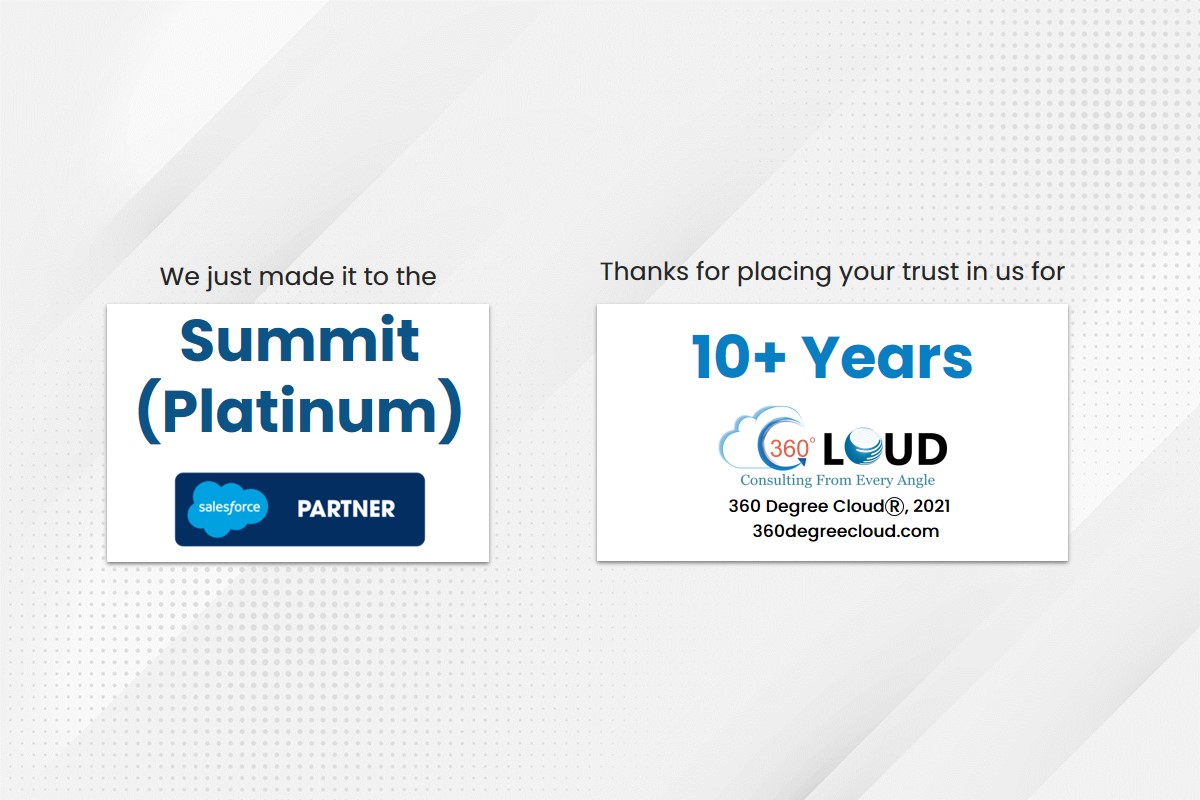 we re now salesforce summit platinum partner