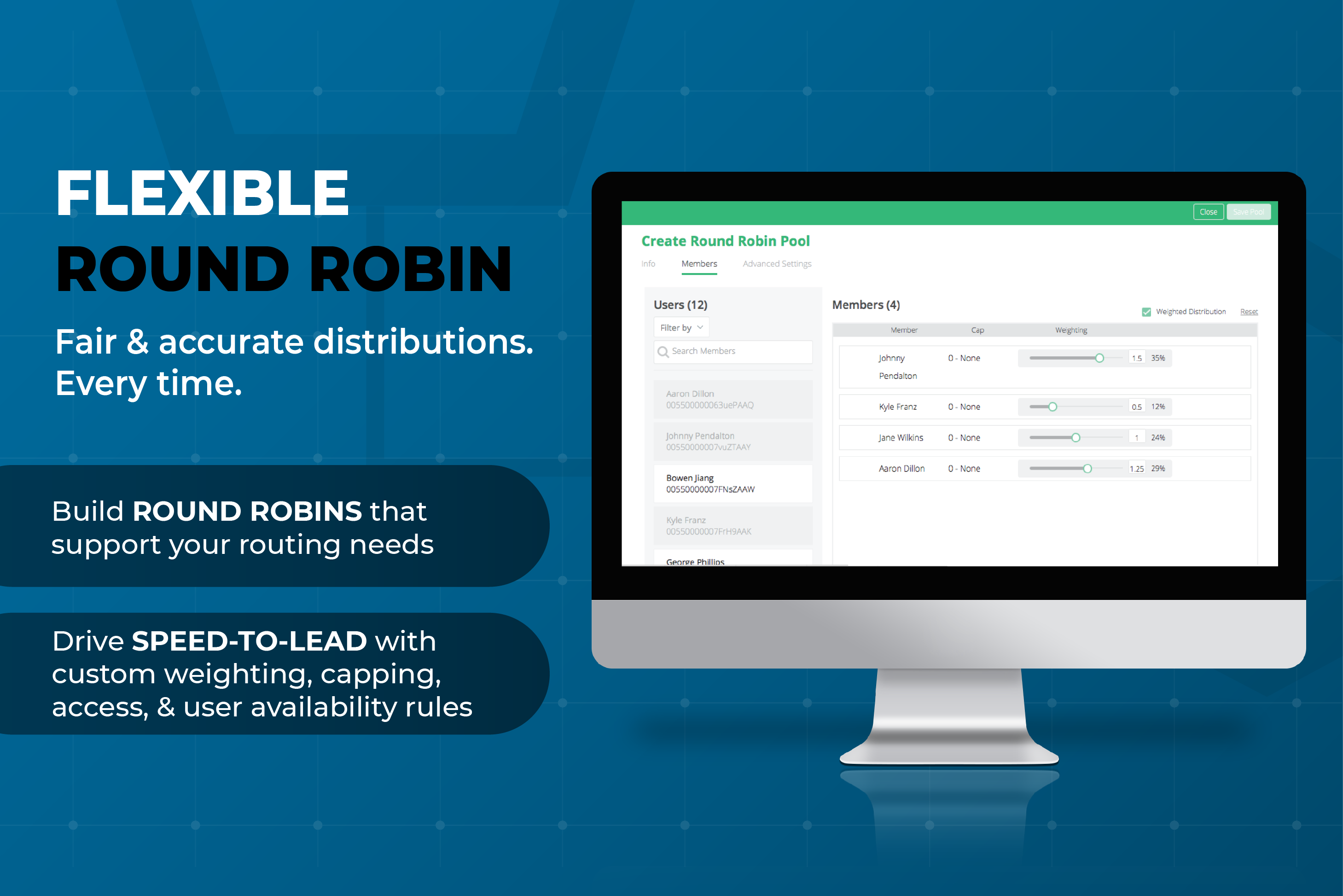 achieve fair and accurate distributions every time with flexible round ...