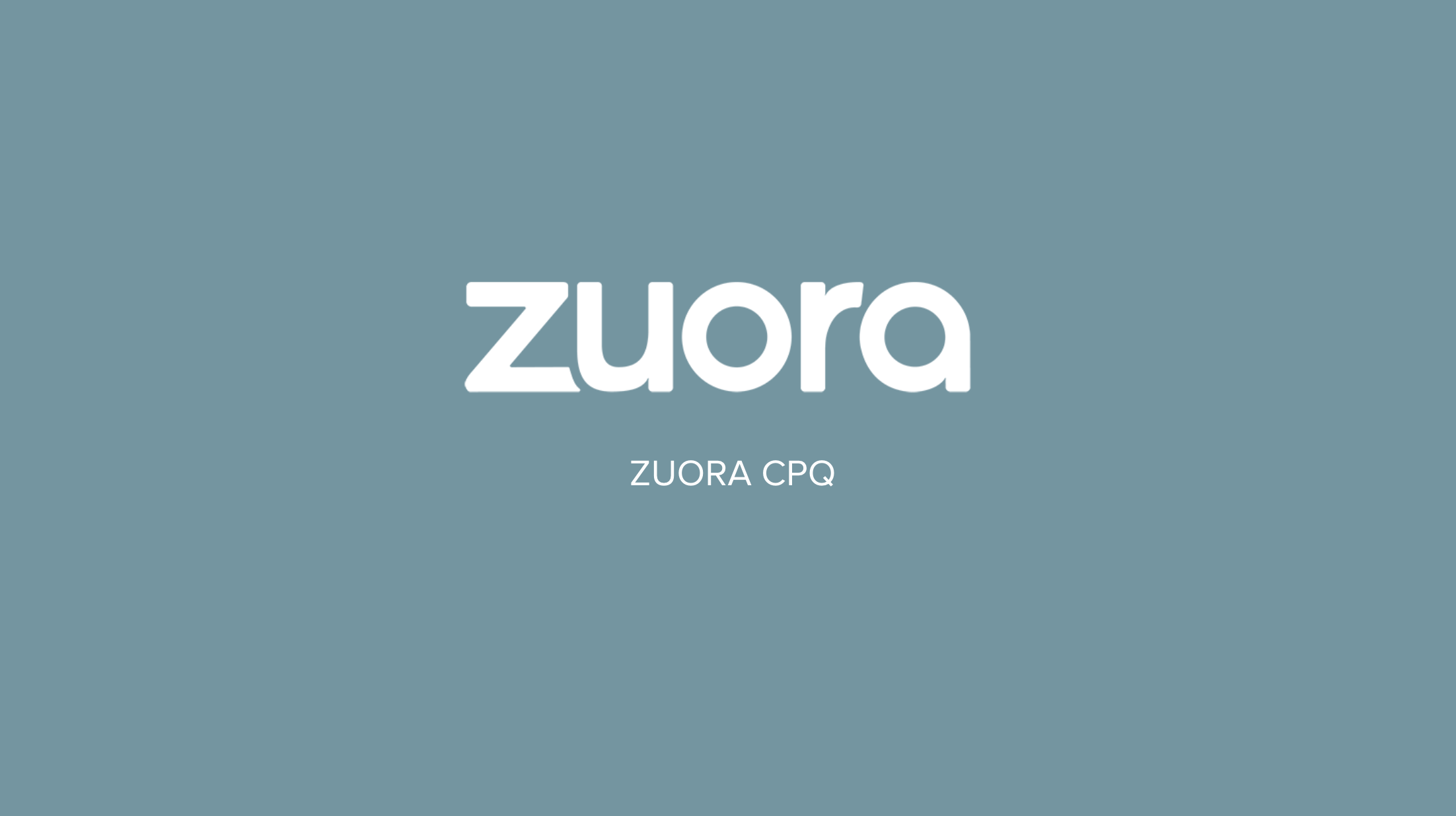 zuora cpq