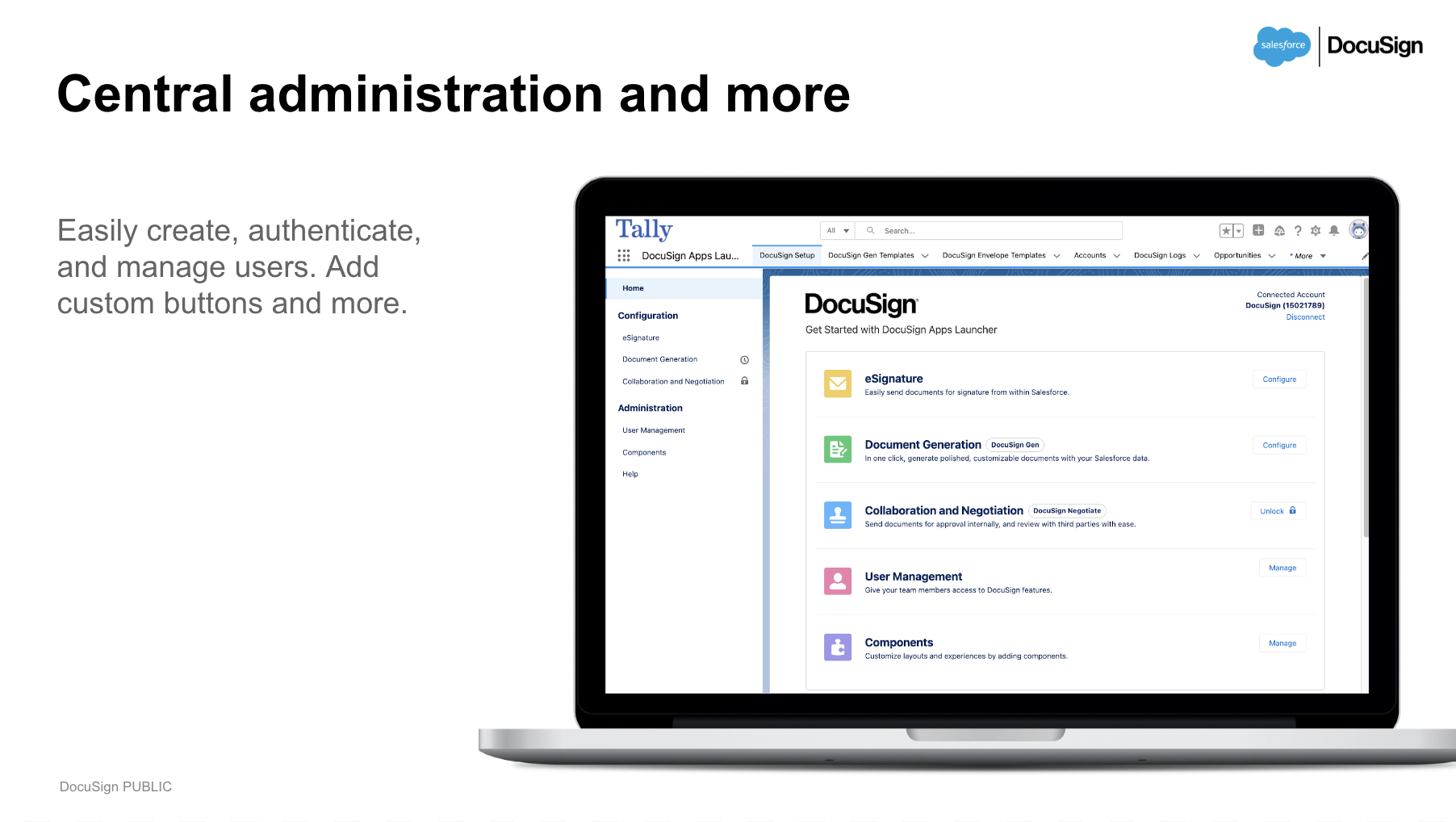 easily create authenticate and manage users create custom buttons and more