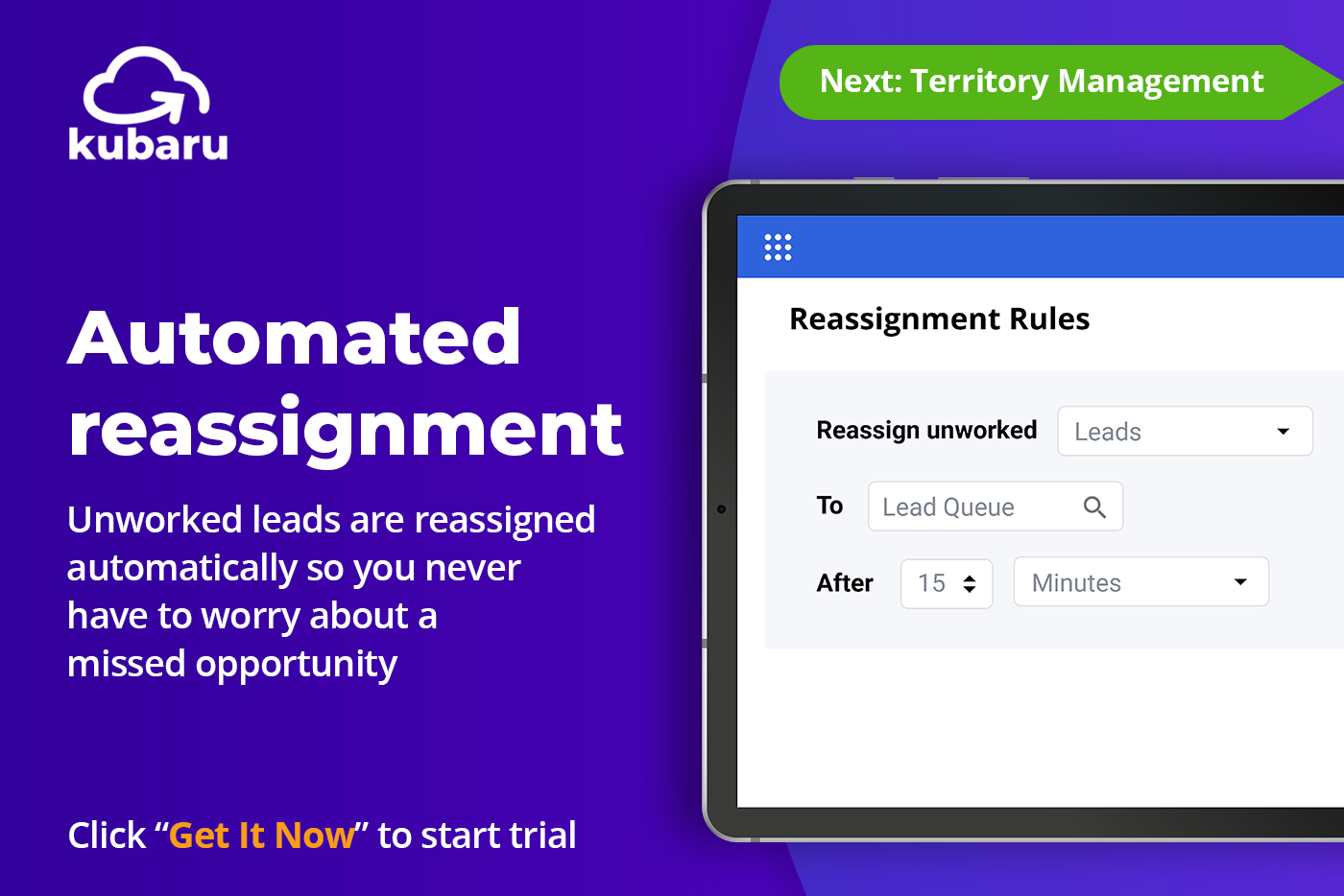 automatically reassign leads and cases based on an sla you define