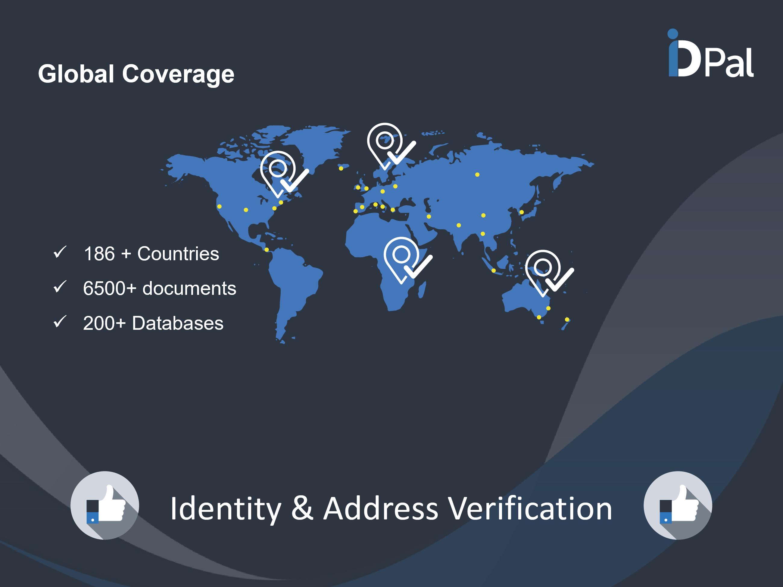 global coverage for identity and address verification