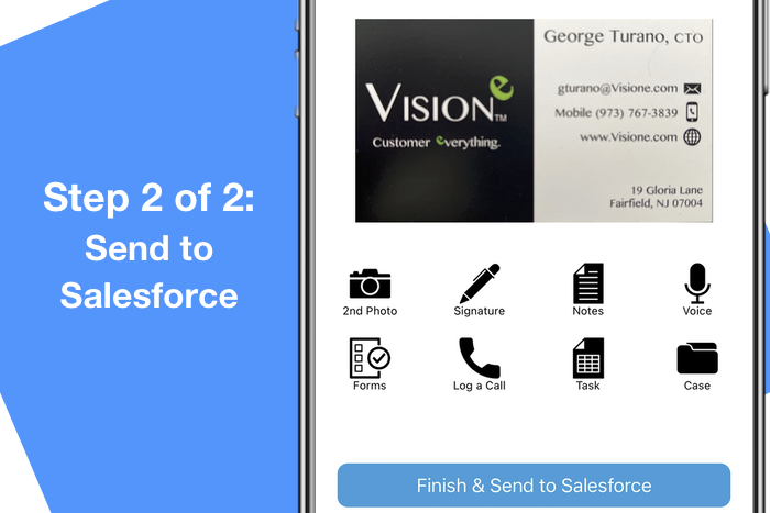 easy of use 1 click to salesforce and value added options