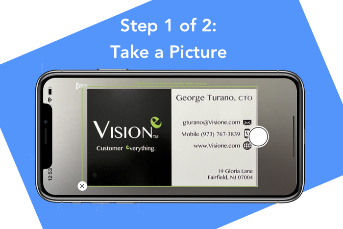 simple as taking a picture